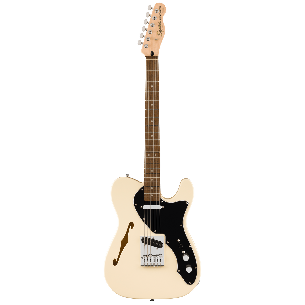 Squier Affinity Telecaster Thinline Electric Guitar - Olympic White ...