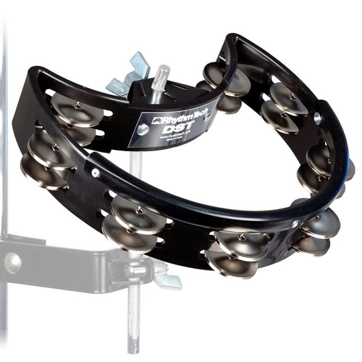 Rhythm Tech Mounted Drumset Tambourine - Black – Ardens Music